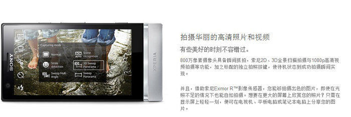 SONY 索尼 Xperia P LT22i 新一代XPERIA智能手机(800万像素 4.0英寸屏 红)-手机/通讯-亚马逊中国